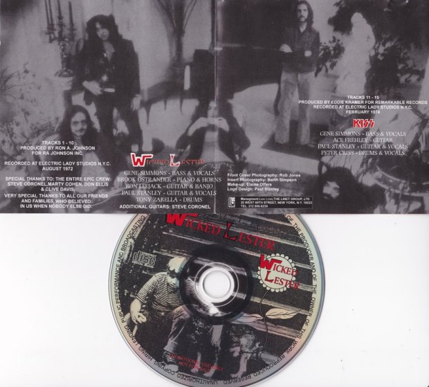 REVIEW: KISS – Wicked Lester (1972) Eddie Kramer Demos (1973 ...