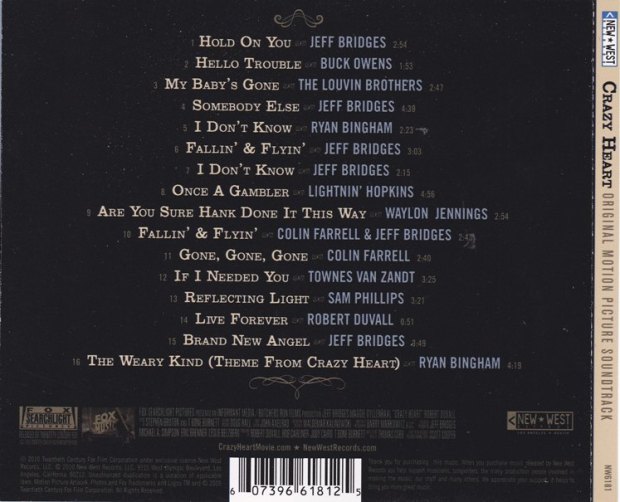 REVIEW: Crazy Heart (Original Motion Picture Soundtrack) | mikeladano.com