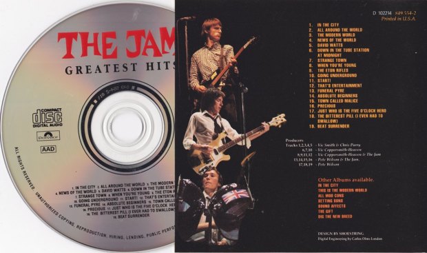 REVIEW: The Jam – Greatest Hits (1991) | mikeladano.com
