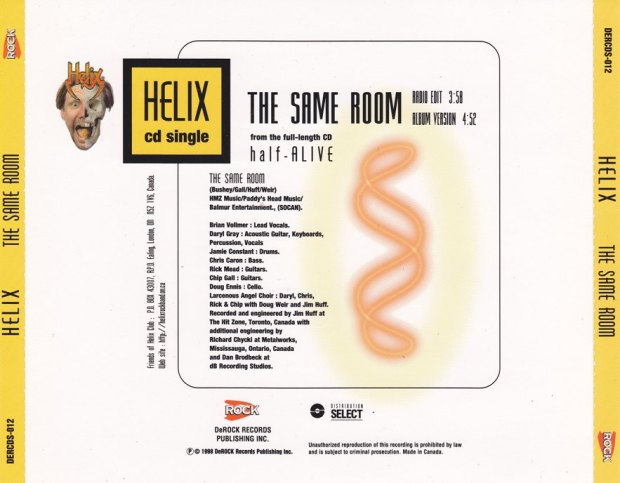 REVIEW: Helix – half-ALIVE (1998) | mikeladano.com