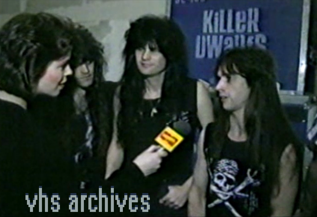 VHS Archives #73: Killer Dwarfs interview + Bruce Dickinson rips off ...