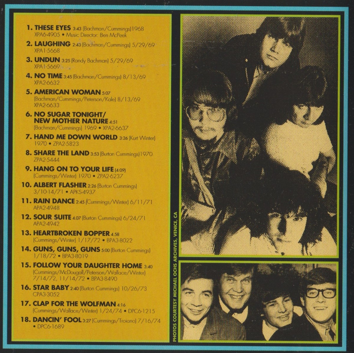 REVIEW: The Guess Who – Greatest Hits (1999) | mikeladano.com