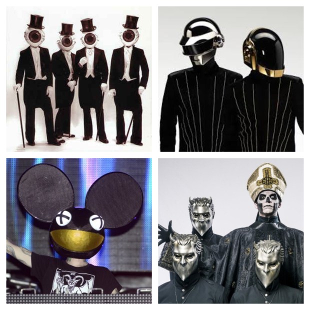 #834: Top Five Masked Artists | mikeladano.com