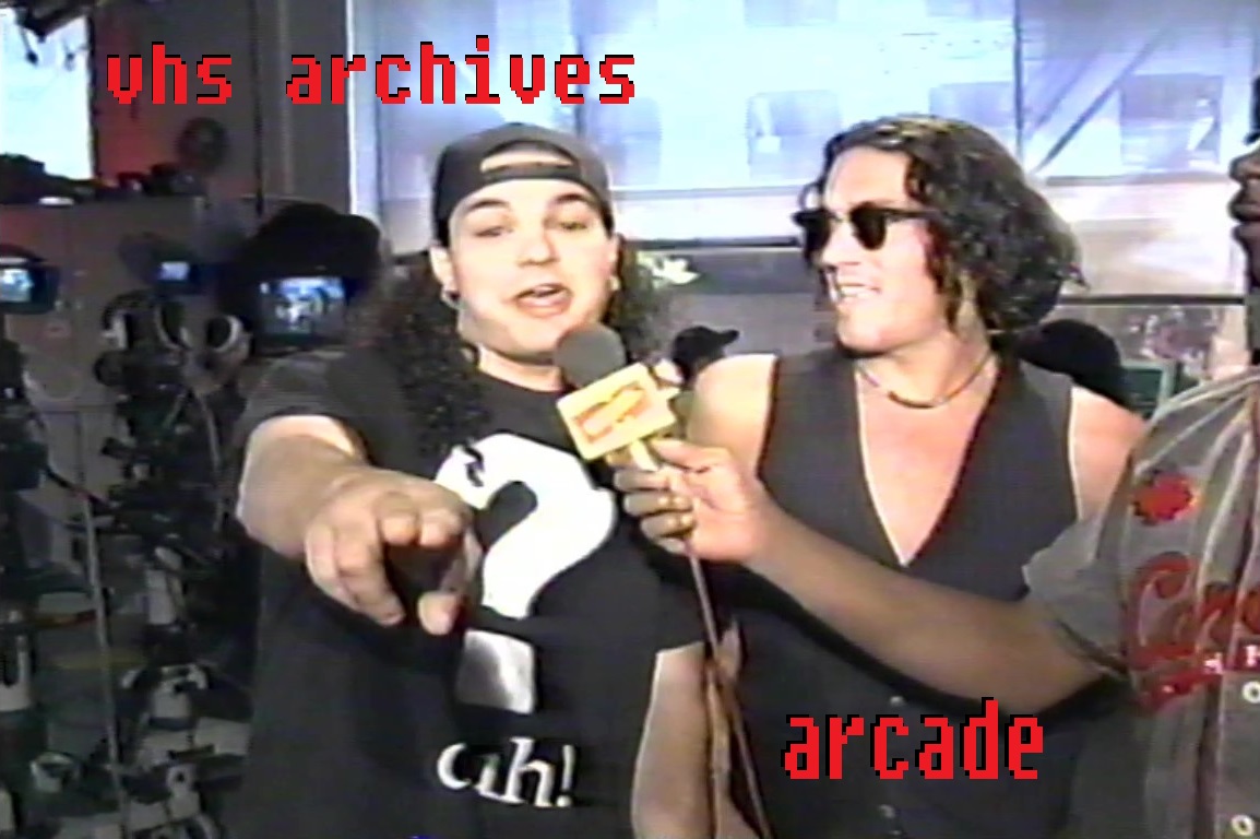 VHS Archives #97: Fred Coury & Stephen Pearcy of Arcade (July 17 1993 ...