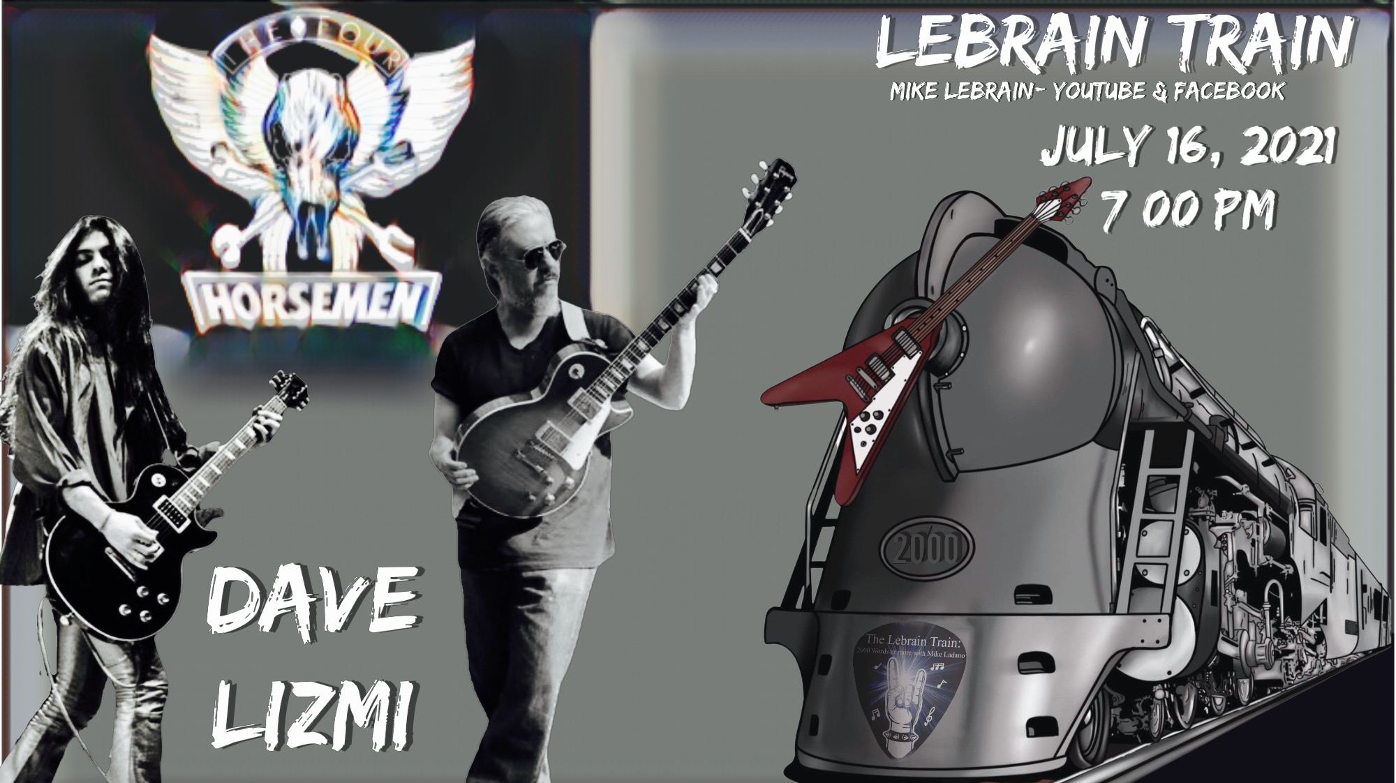 Dave Lizmi Returns! Rockin’ Is His Business on the LeBrain Train ...