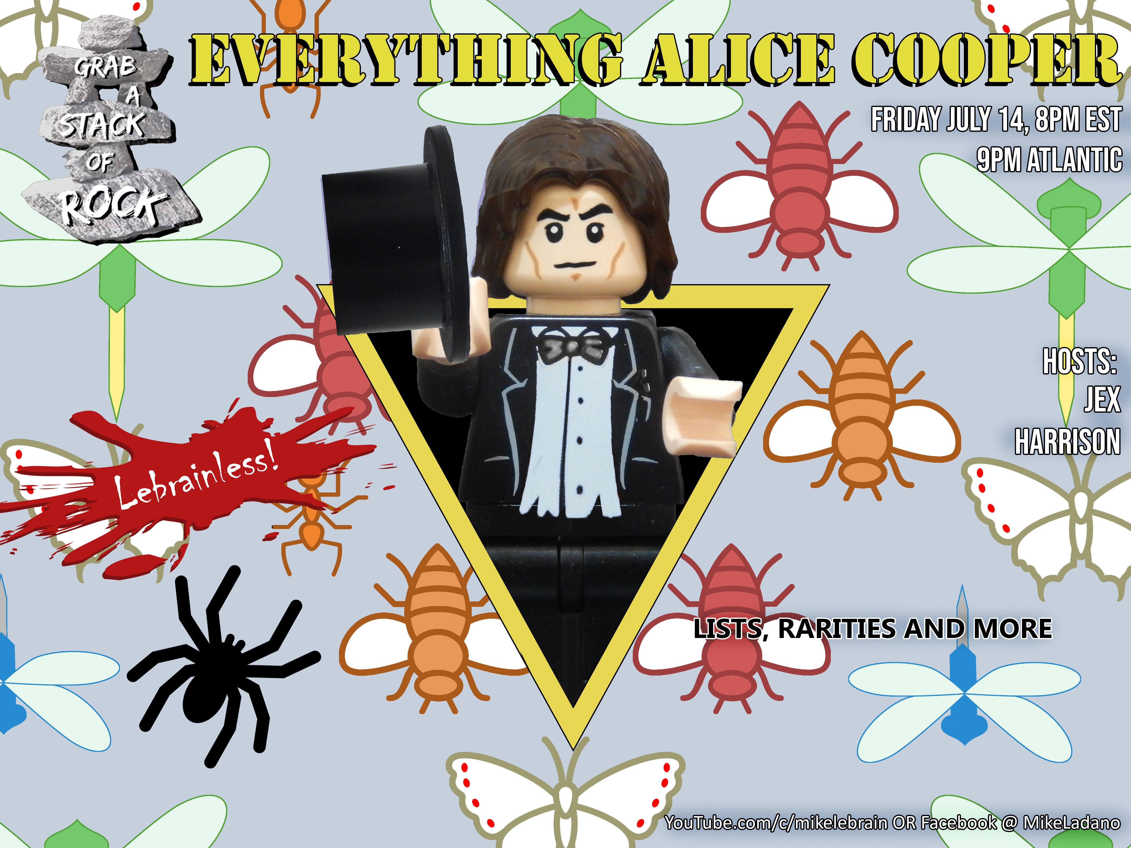 Grab A Stack of Alice Cooper with Harrison & Jex: LeBRAINLESS ...