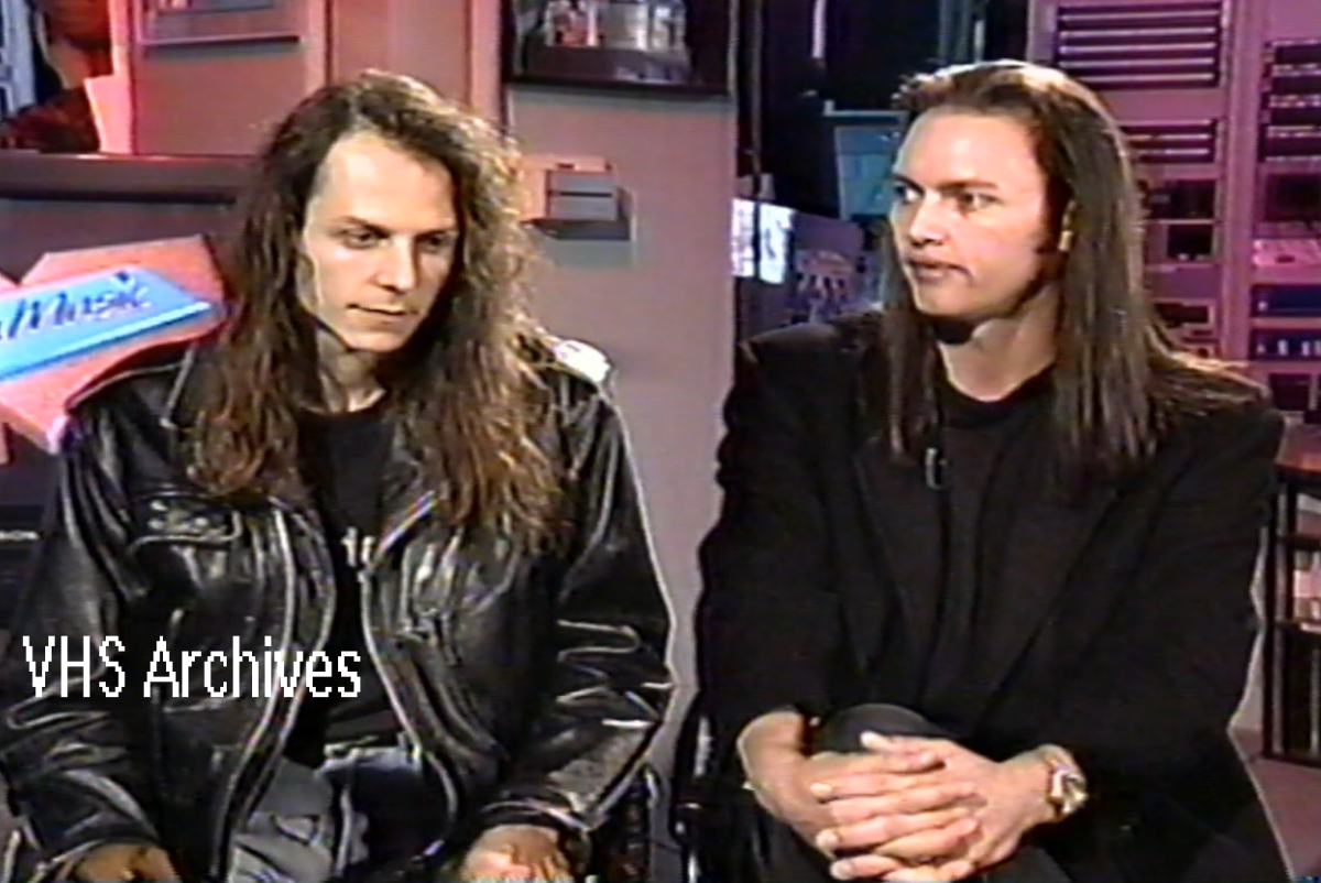 VHS Archives #138: Chris DeGarmo and Geoff Tate of Queensryche with ...