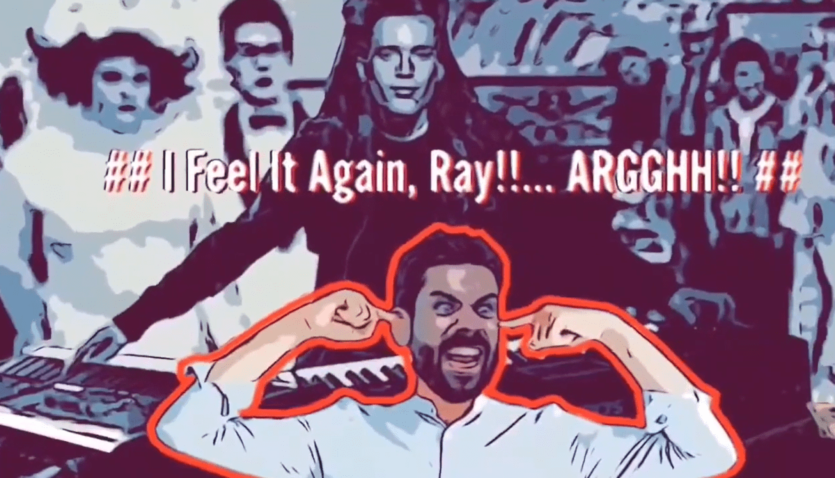 Jex gets schooled by ex-Honeymoon Suite member “Ray Coburn”, Noirison ...