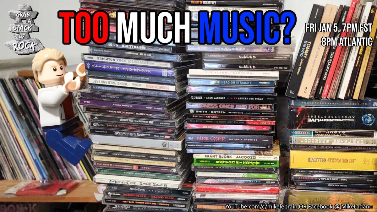 Too Much Music? Grab A Stack of Mike’s CD Collection Tonight ...