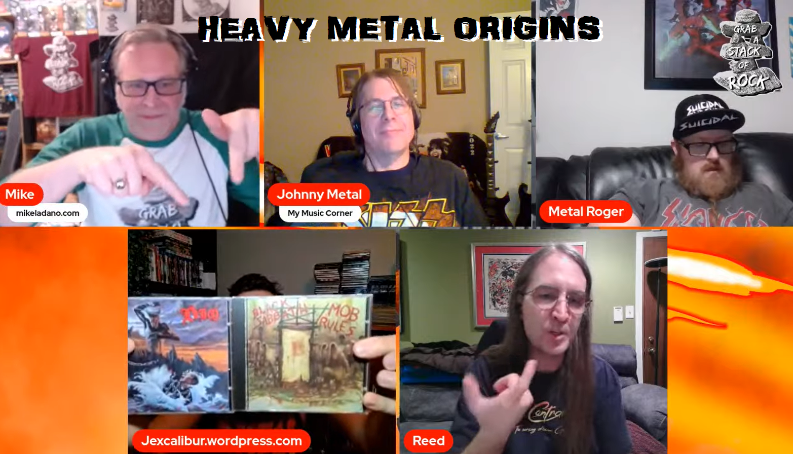 Our Heavy Metal Origins with John Clauser, Reed Little, Roger and Jex ...