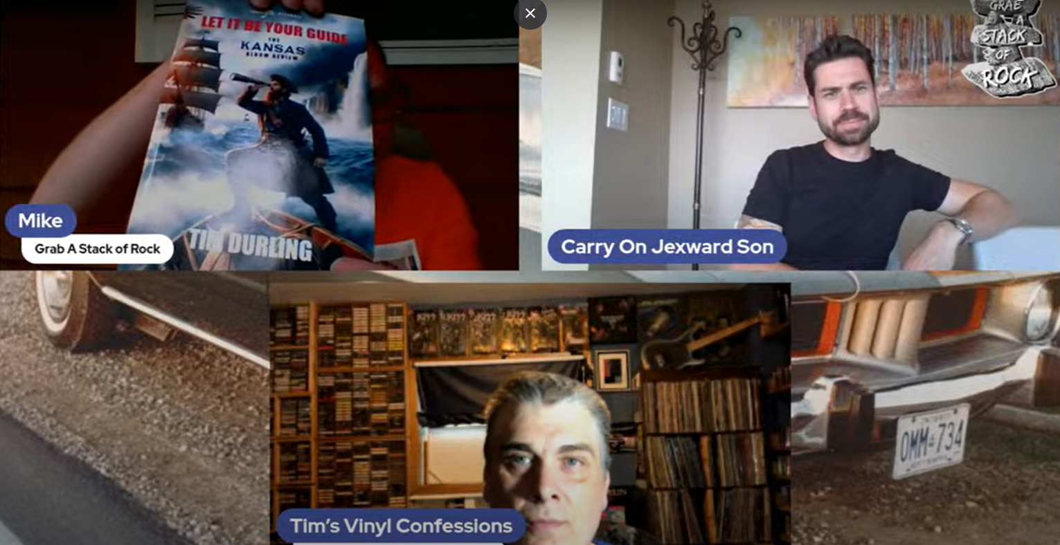 Grab A Stack of Rock talks to Tim Durling about his new Kansas book Let ...