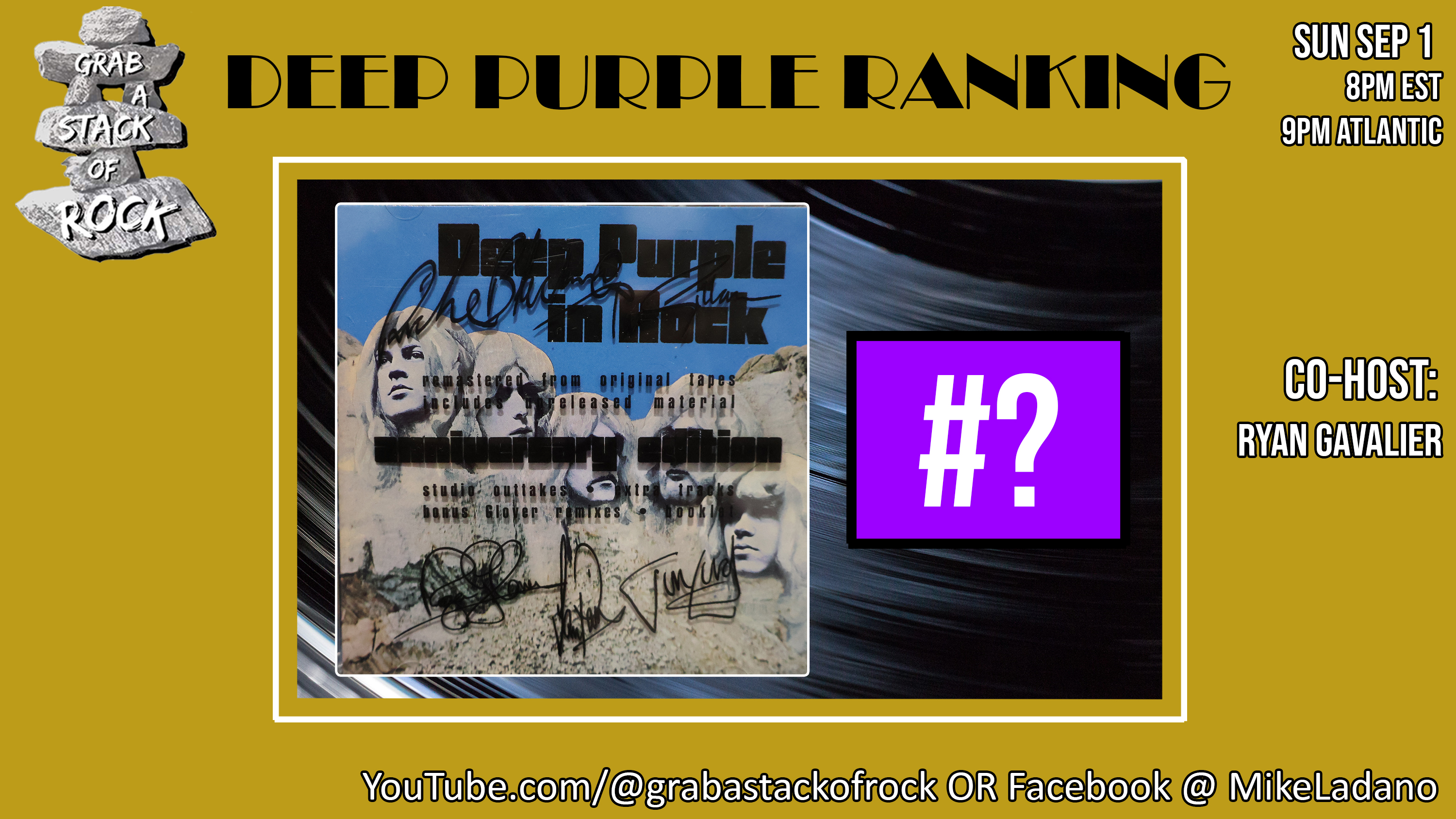Ranking ALL the Deep Purple Studio Albums, with Ryan Gavalier – live ...