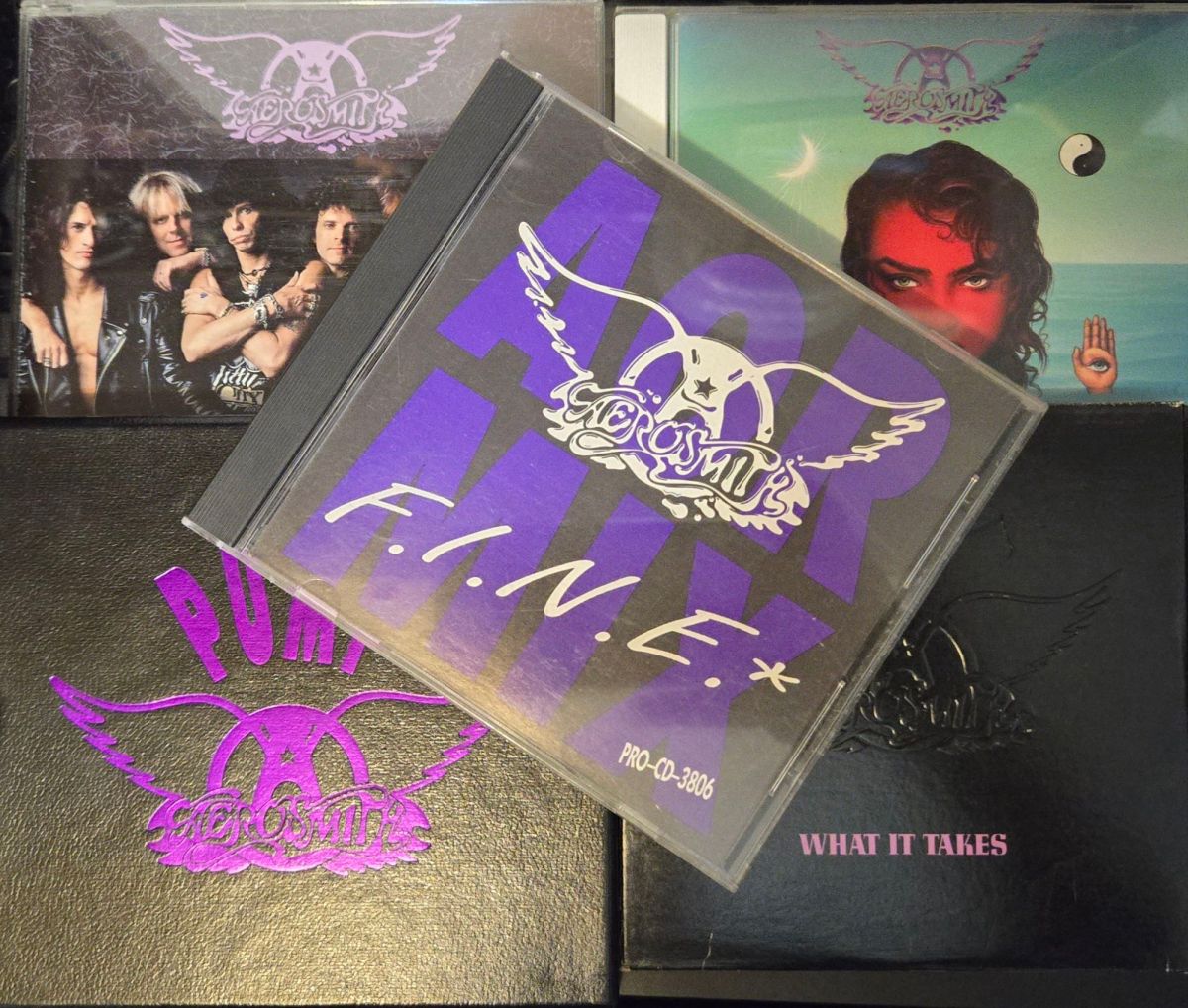 REVIEW: Aerosmith – “F.I.N.E.” (AOR Mix) (1989 Promo) | mikeladano.com