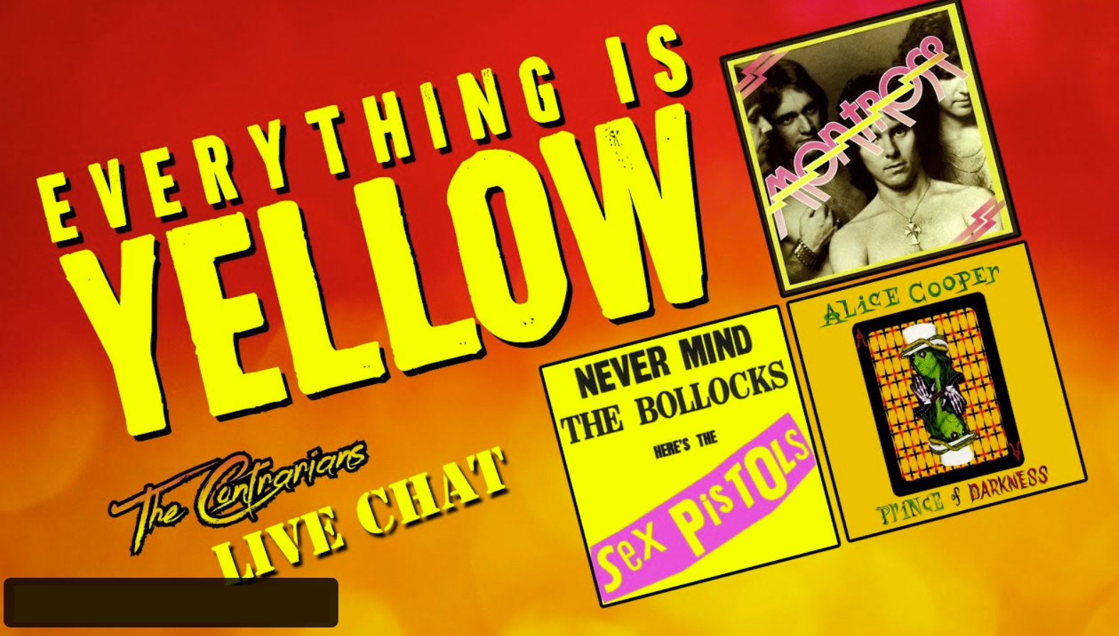 The Contrarians Live: YELLOW Album Covers tonight at 7:00 PM EST ...