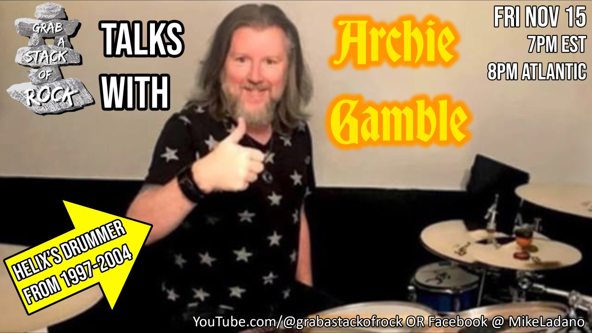 Glen “Archie” Gamble from Helix, the Joys, Buffalo Brothers and the ...