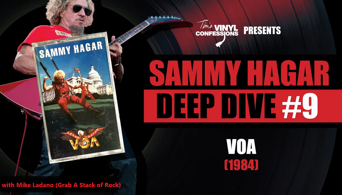 Tim’s Vinyl Confessions Ep. 589: Sammy Hagar Deep Dive #9 (VOA ...