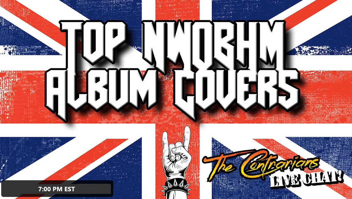 The Contrarians Live: Top NWOBHM Album Covers | mikeladano.com