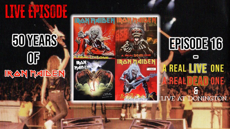 50 Years of IRON MAIDEN episode 16: Live At Donington & A Real Live ...