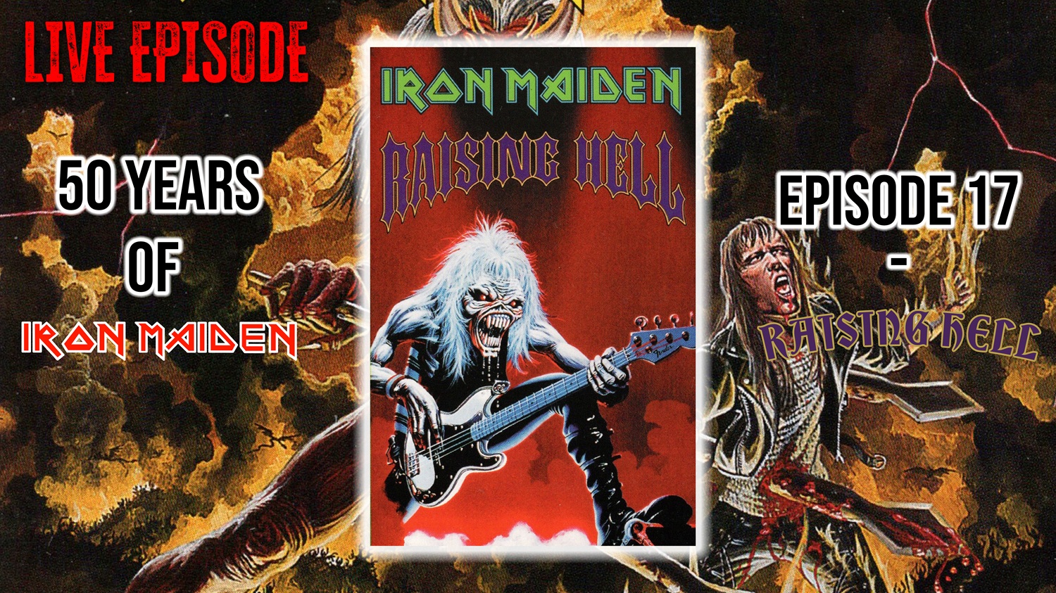 50 Years of IRON MAIDEN episode 17: Raising Hell – Bruce’s “Final” Show ...