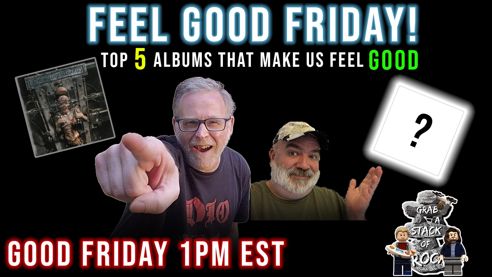 Feel Good Friday Afternoon! 1:00 PM EST – Top Five Albums that Make Us ...